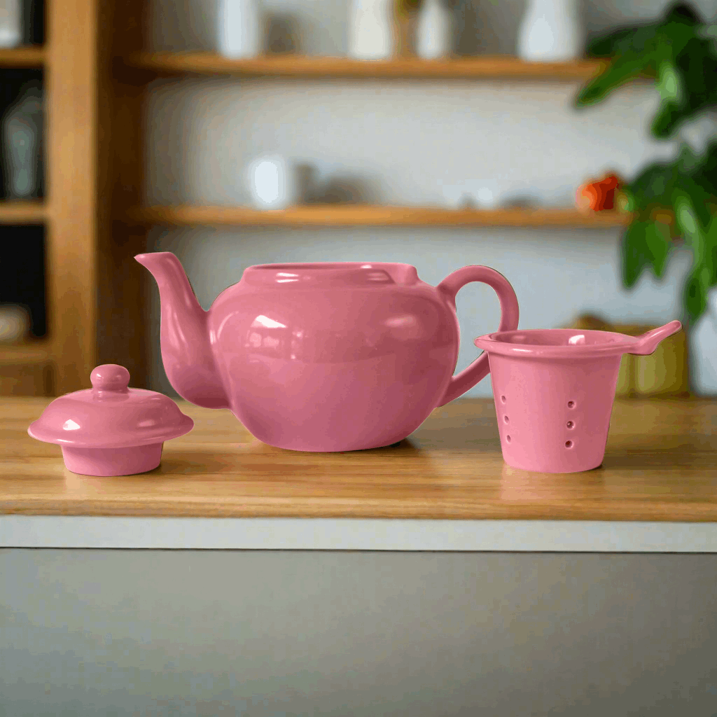 coloured teapot