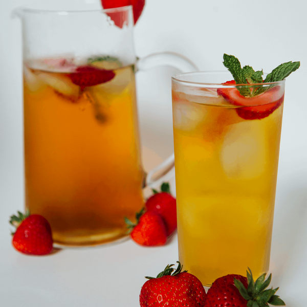 Premium Organic Strawberry Green Tea Sachets | Exotic Blend with ...
